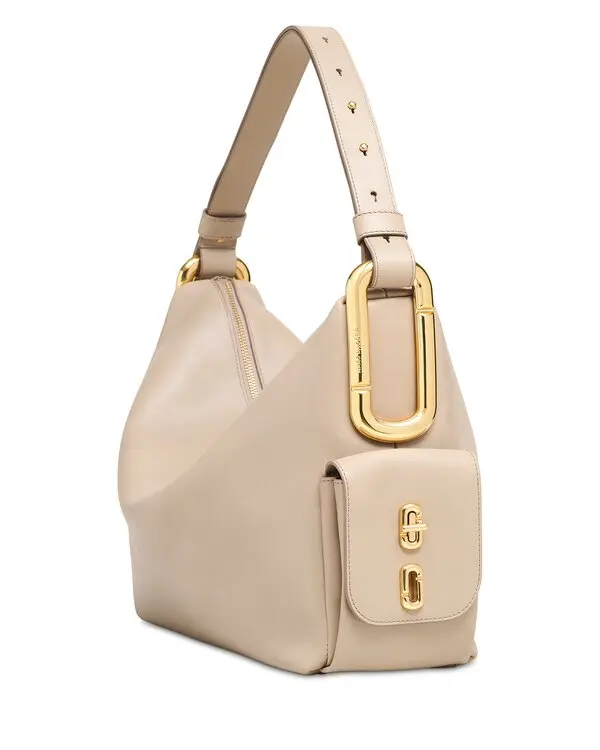 Marc Jacobs Scene Large Leather Shoulder Bag - Light Slate