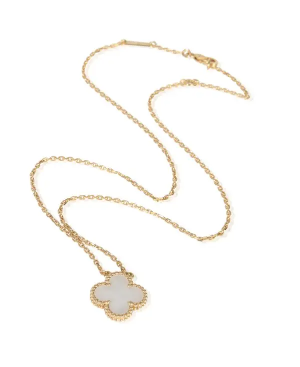 VAN CLEEF & ARPELS Vintage Alhambra 18k Yellow Pendant