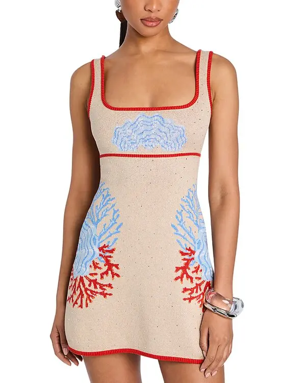 Retrofete Valcra Knit Dress - Sand Multi