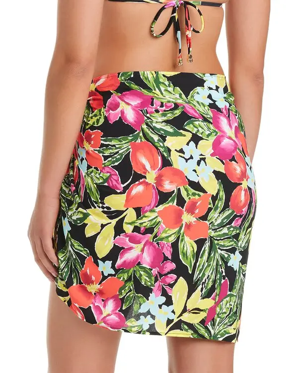 Red Carter Classic Pareo Swim Cover-up