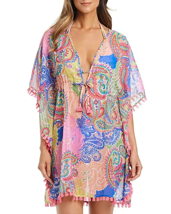 BLEU BY ROD BEATTIE Caftan Swim Cover-up - Multi