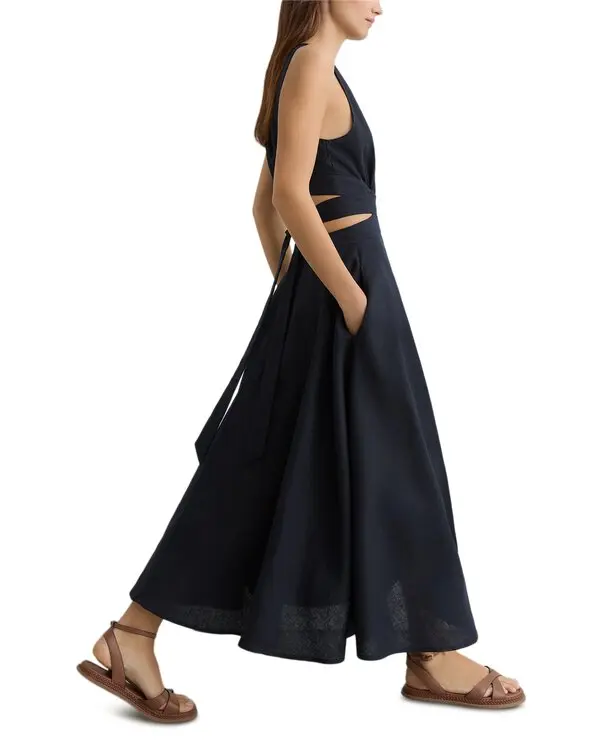 REISS Hazel Cutout Dress