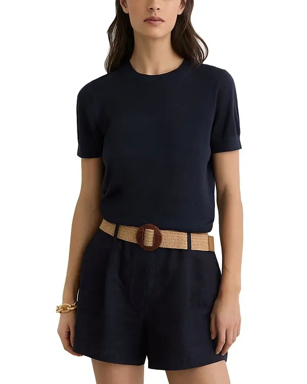 REISS Livy Top - Navy