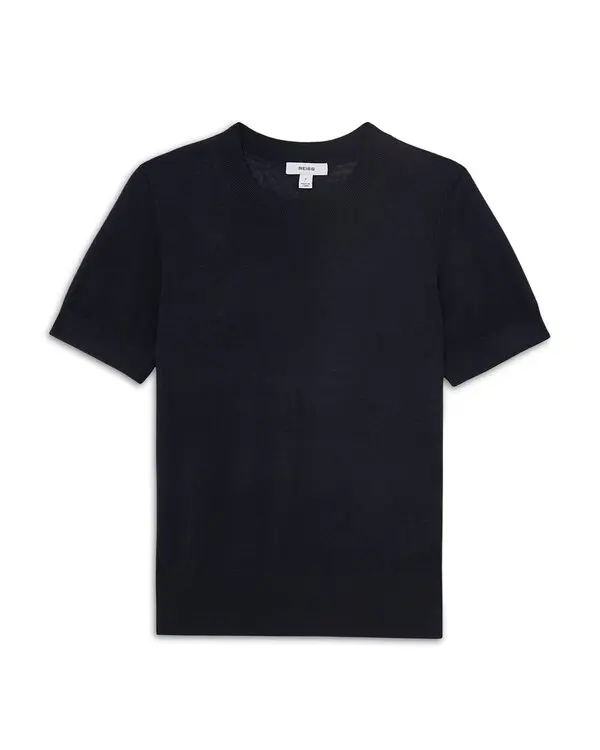 REISS Livy Short Sleeve Top