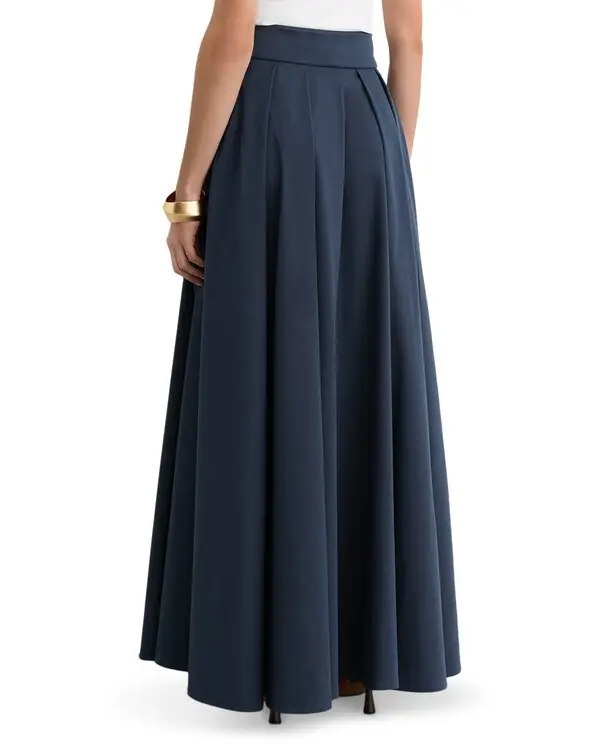 REISS Simone Maxi Skirt With Tie Detail