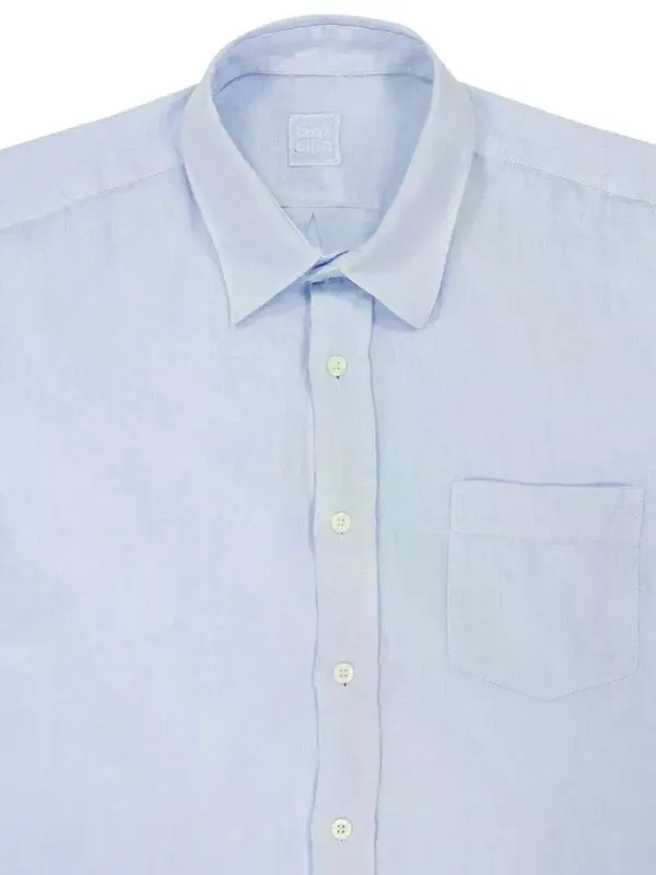 120% Lino Chest-pocket Linen Shirt
