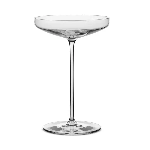 ORREFORS Bjorn Frantzen Coupe Glasses, Set Of 2 - Clear