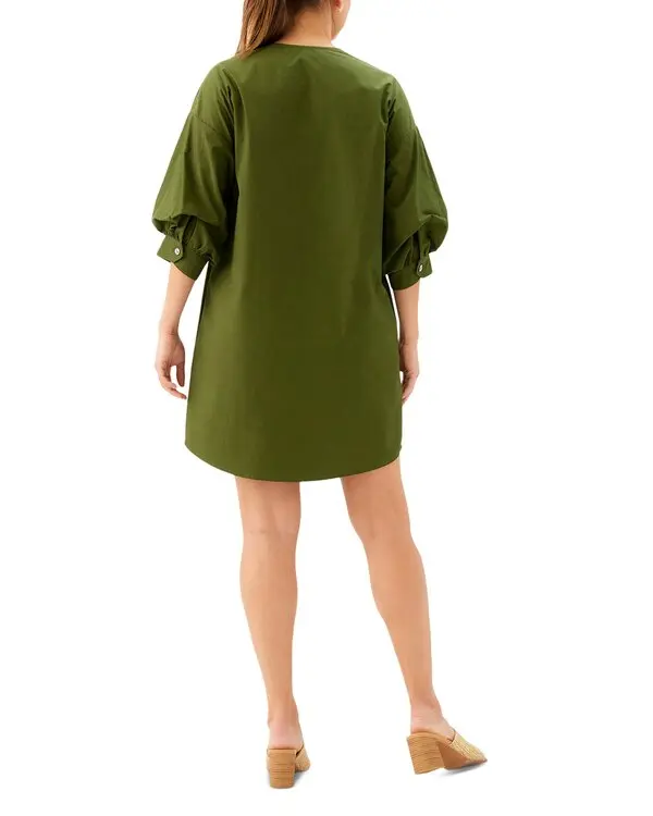 Karen Kane Lantern Sleeve Shirtdress