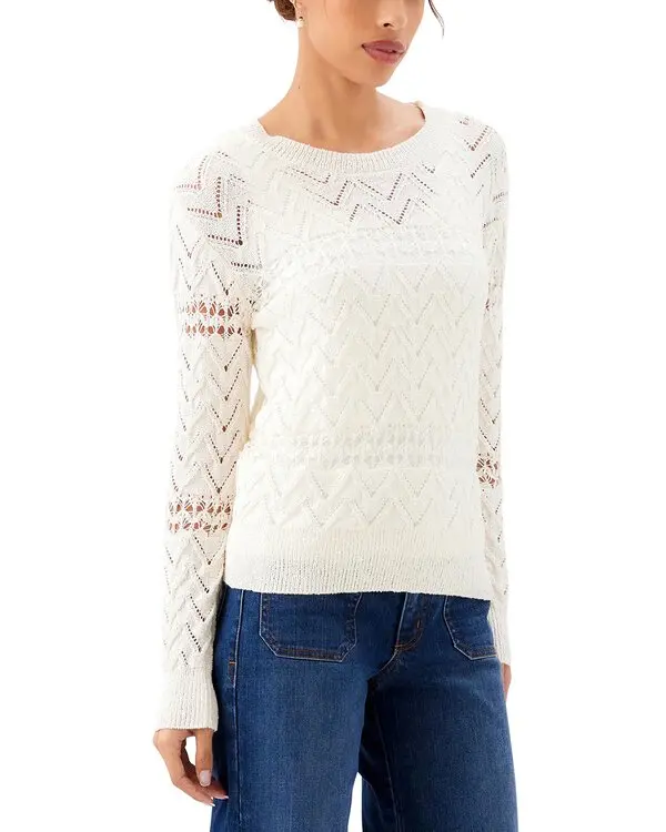 Karen Kane Crocheted Sweater