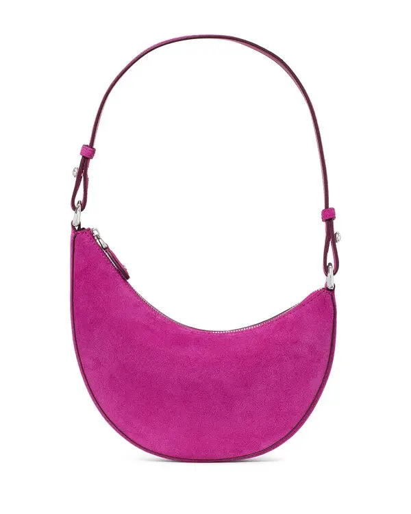 Kate Spade New York Duo Mini Suede Shoulder Bag - Beet