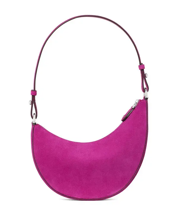 Kate Spade New York Duo Mini Suede Shoulder Bag - Beet