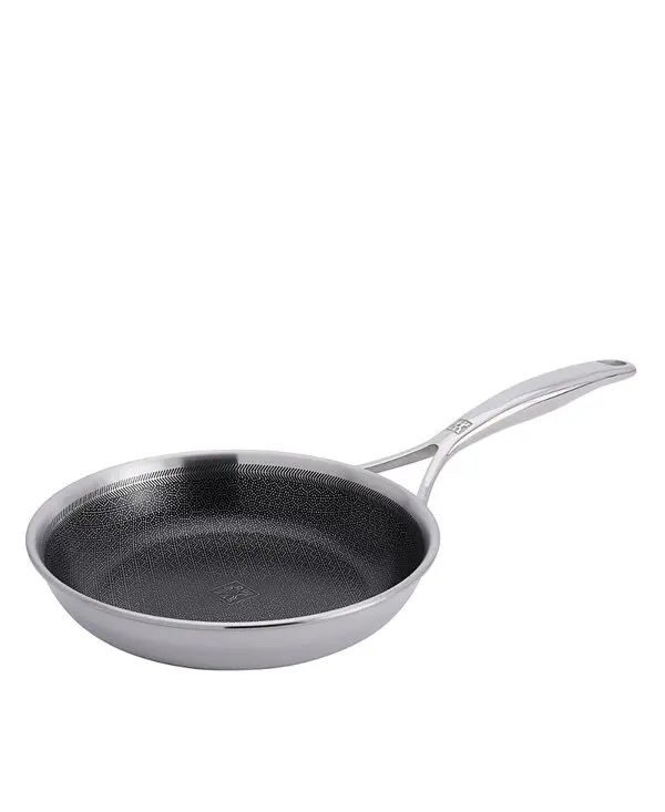 ZWILLING Peak Stainless Steel Dual Performance Ceramic Fry Pan, 8 - Silver