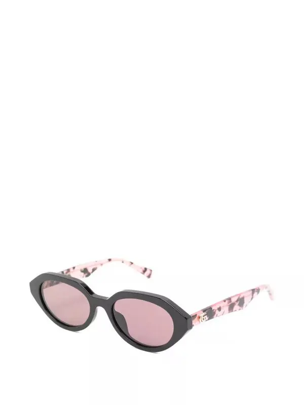 Gucci Geometric Frame Sunglasses