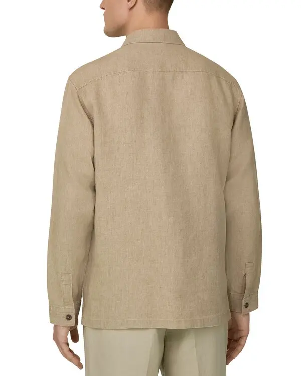 Boggi Milano Delave Linen Pocket Shirt