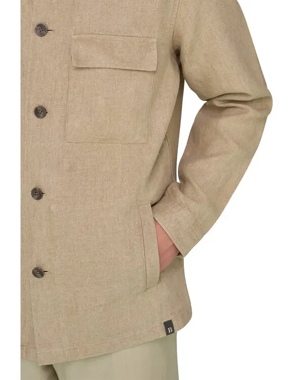 Boggi Milano Delave Linen Pocket Shirt