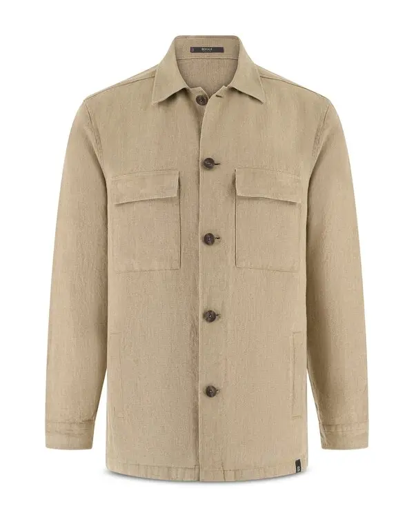 Boggi Milano Delave Linen Pocket Shirt