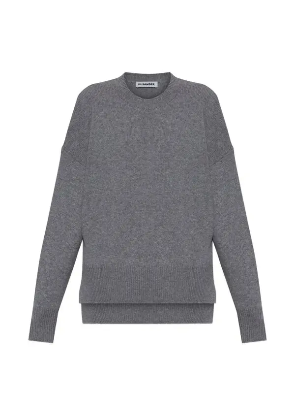 JIL SANDER Cashmere Crewneck Sweater - Grey