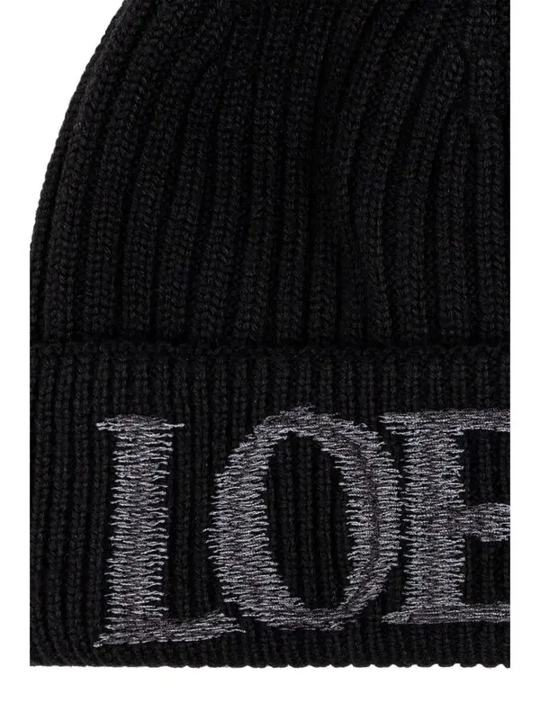 Loewe Logo Wool Beanie