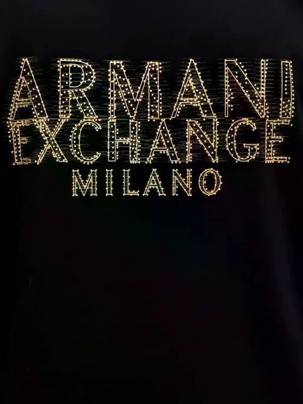 Armani Exchange Logo-motif Short-sleeve Polo Shirt