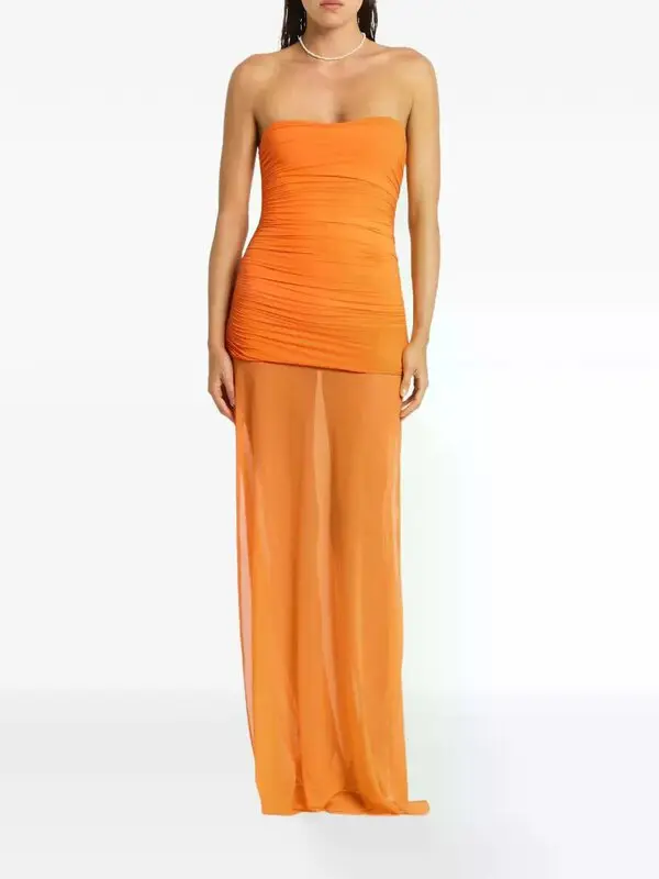 BOUND Arlo Ruched Detail Maxi Dress