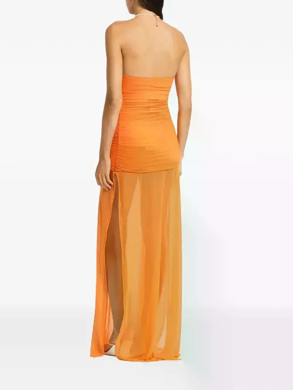 BOUND Arlo Ruched Detail Maxi Dress