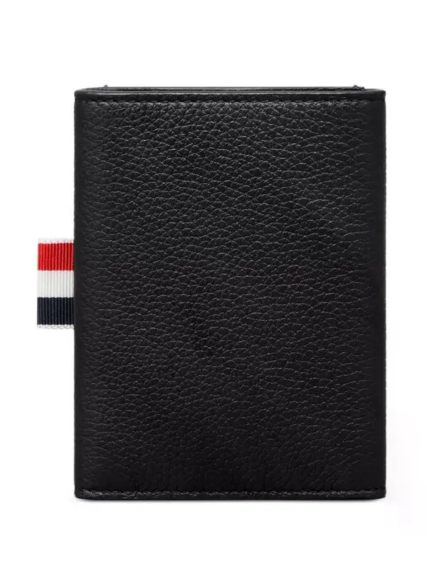 Thom Browne Soft Pebble Grain Trifold Wallet - Black