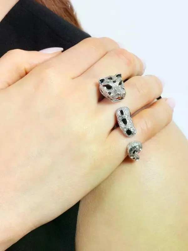 SUSAN CAPLAN Panther Statement Ring