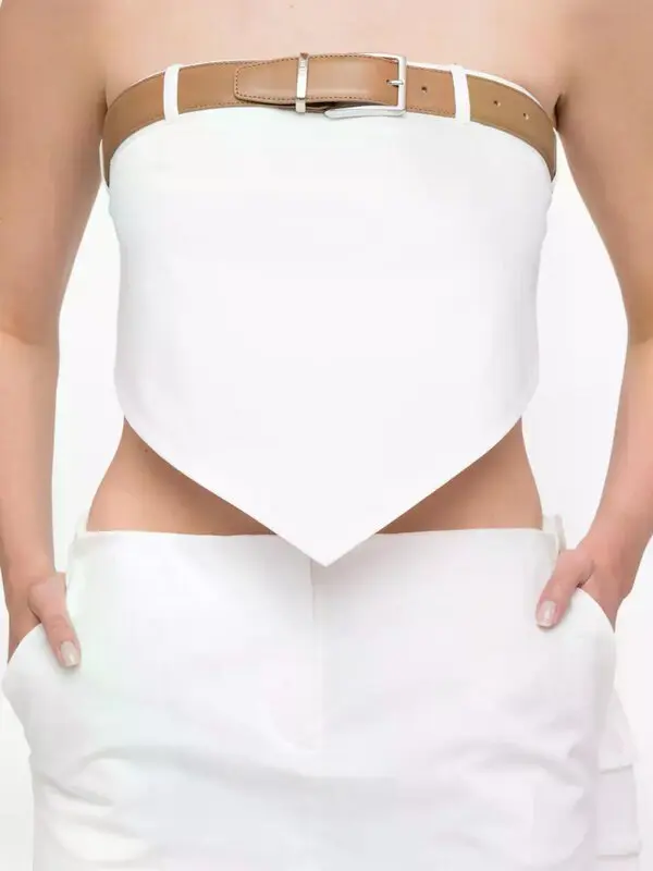 MEDEEA Smooth Finish Buckle-fastening Belt