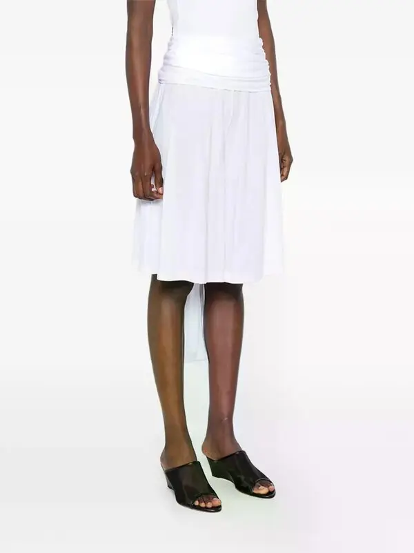 TOTEME Wrap-waist Pleated Shorts