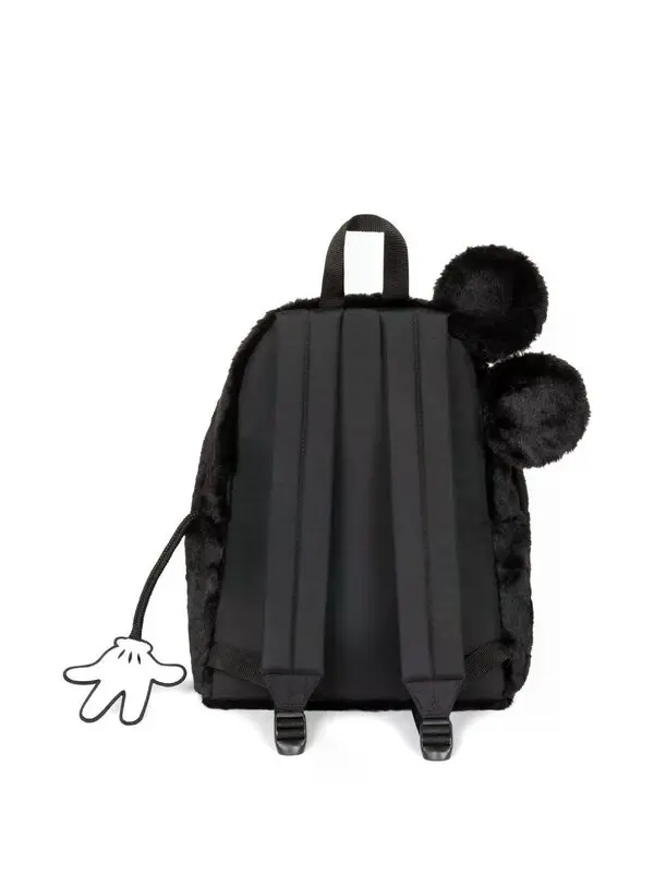 EASTPAK Mickey Mouse Faux-fur Backpack