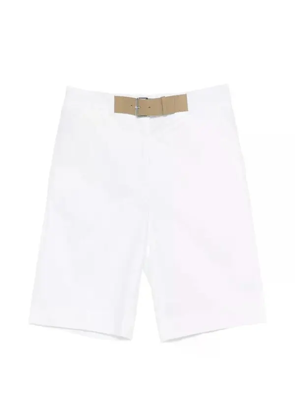 Tory Burch Double T Pleated Shorts