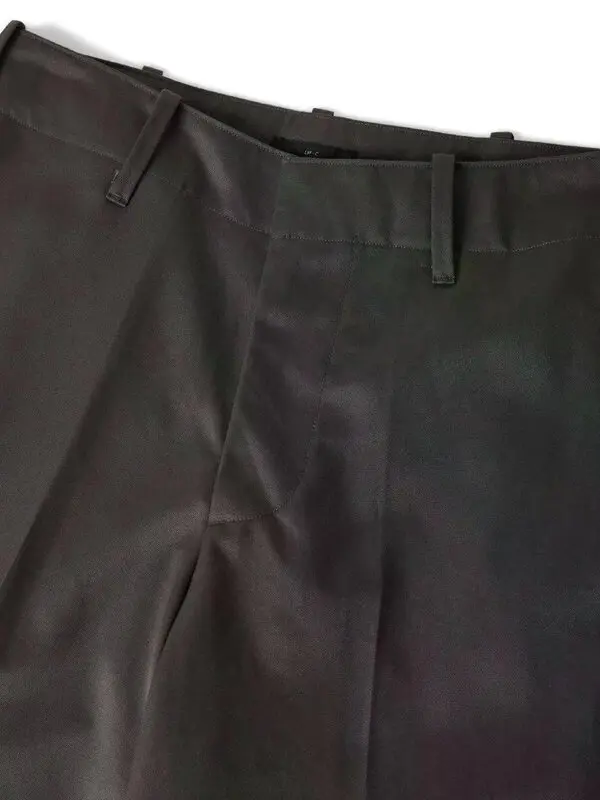 LADY WHITE CO. Cotton Wide-leg Trousers