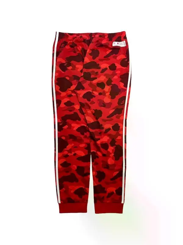A BATHING APE X Adidas Logo-print Track Pants