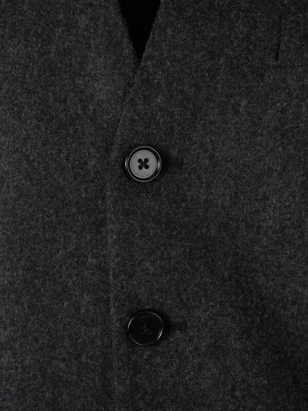 JIL SANDER Collarless V-neck Jacket