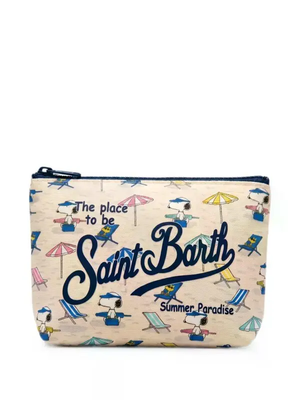 MC2 SAINT BARTH Graphic Print Wristlet