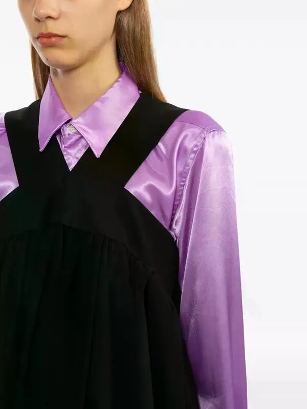 Comme Des Garçons Gathered Midi Dress