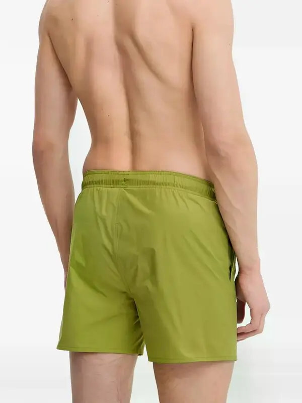 Armani Exchange Logo Patch Swim Shorts