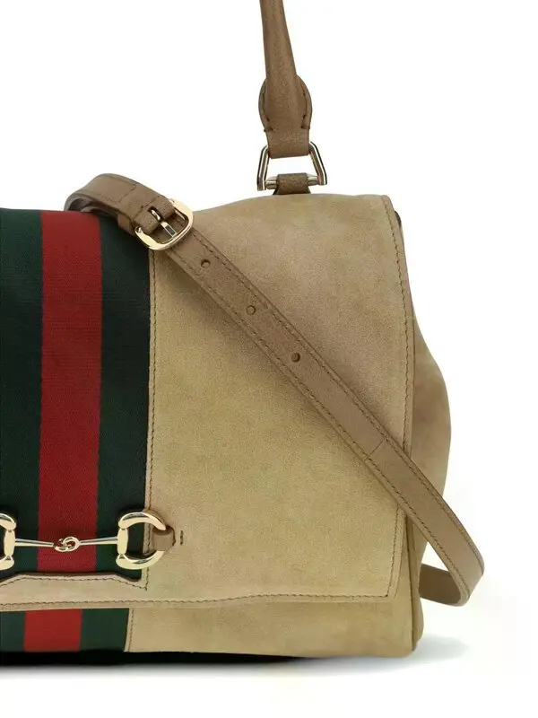Gucci Medium Horsebit Tote Bag - Neutrals