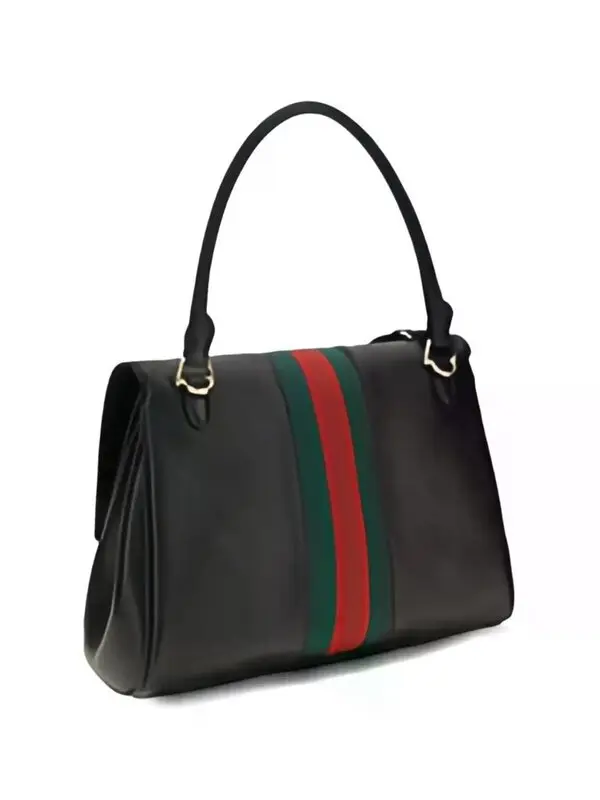 Gucci Medium Paparazzo Horsebit Web Tote Bag