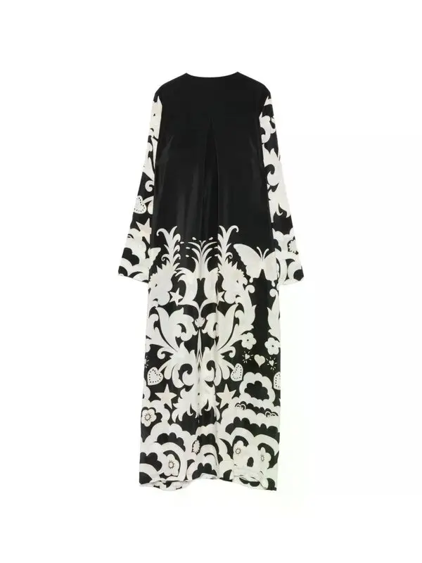 Faliero Sarti Single-breasted Silk Coat