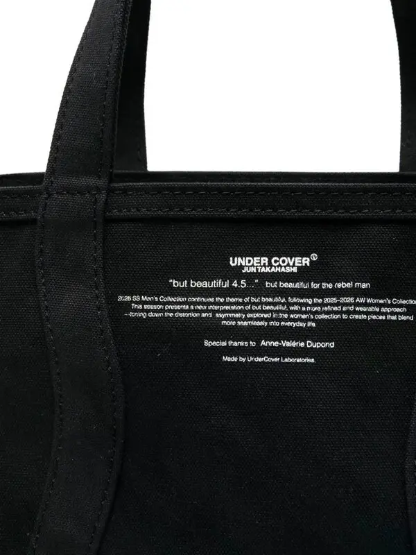 Undercover Logo Print Tote Bag