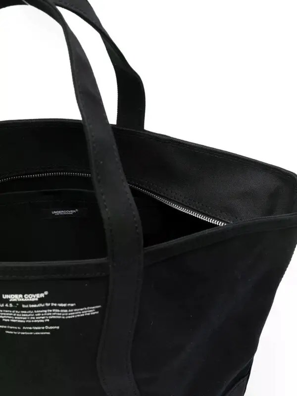 Undercover Logo Print Tote Bag