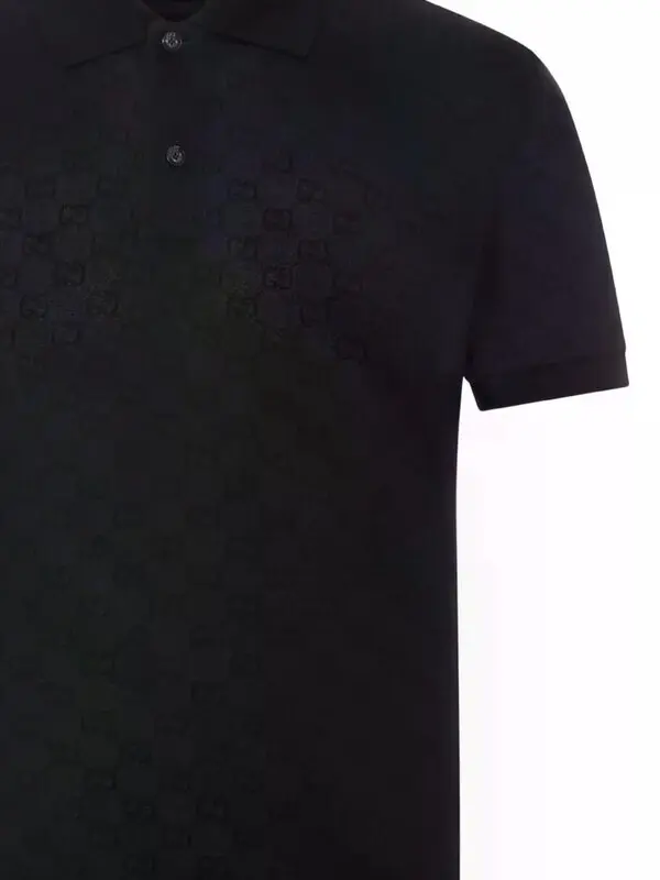 Gucci Gg Monogram Polo Shirt