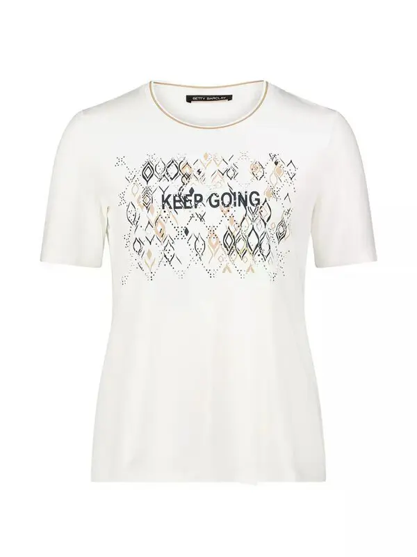 BETTY BARCLAY Graphic Print T-shirt