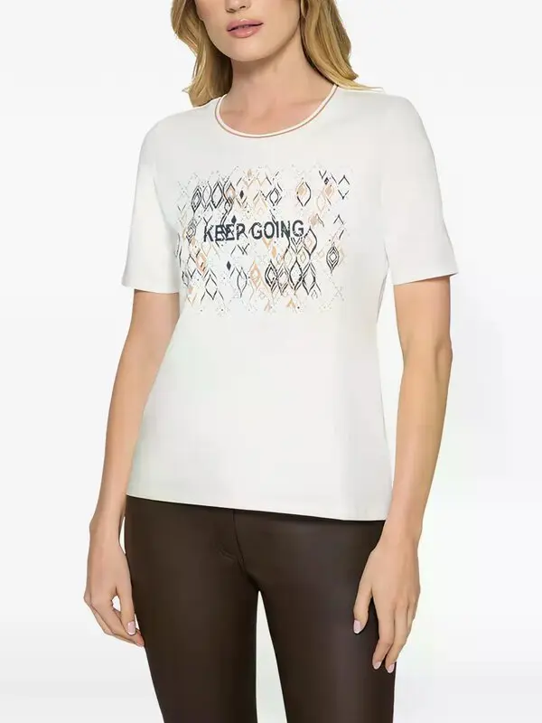 BETTY BARCLAY Graphic Print T-shirt