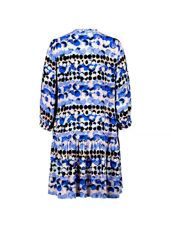 BETTY BARCLAY Abstract Print Tiered Dress