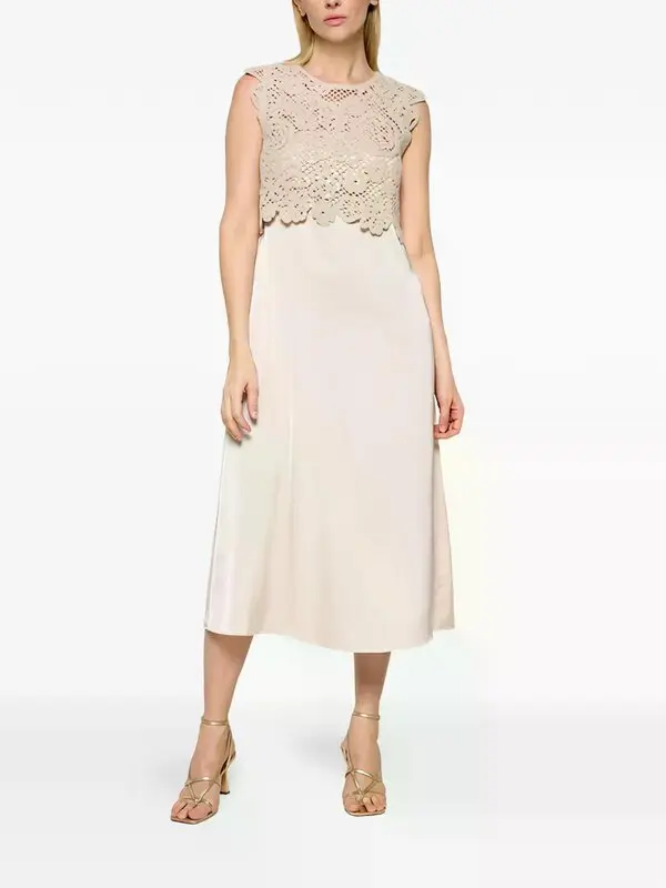 BETTY BARCLAY Crochet-knit Dress
