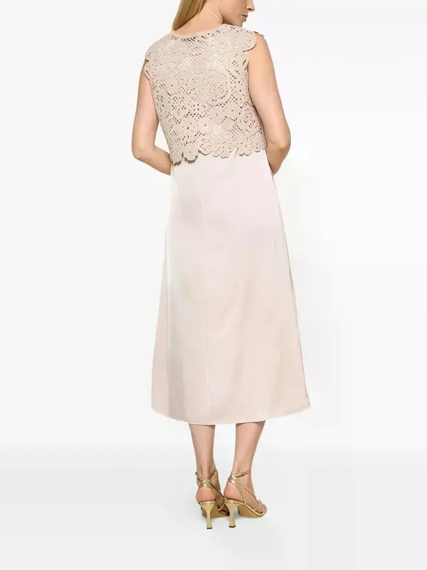 BETTY BARCLAY Crochet-knit Dress