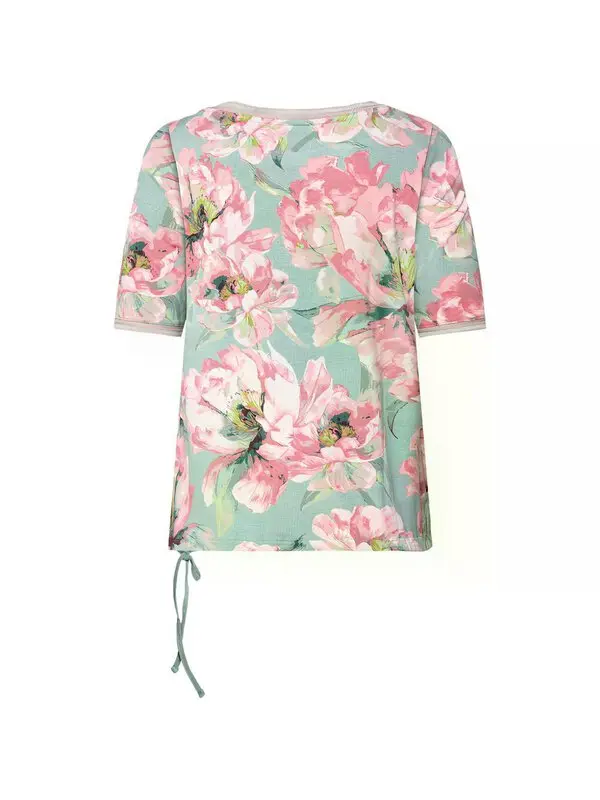 BETTY BARCLAY Floral Print T-shirt