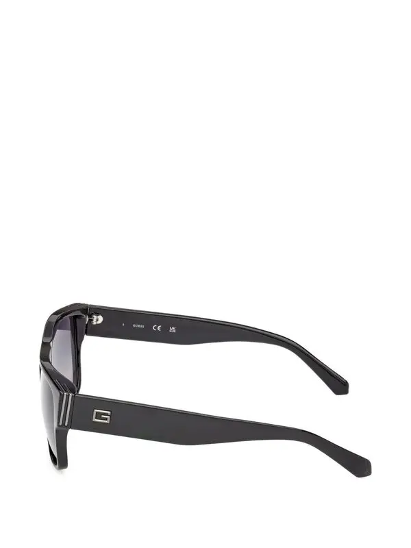 Guess Rectangle Frame Sunglasses - Black